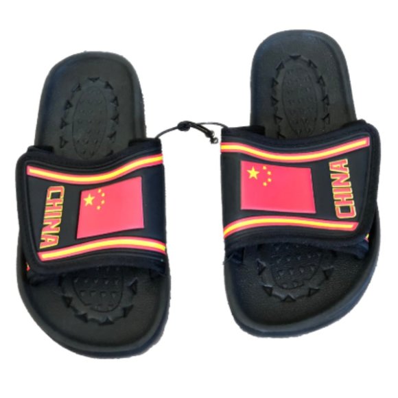 Fanatics | Shoes | Nwt Team China Country Womens Flip Flop Slide ...